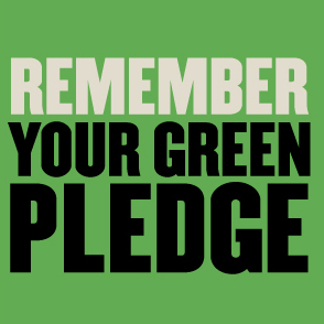 Remember Your Green Pledge! | Glastonbury Festival