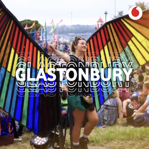 Glastonbury Festival - Glastonbury Festival's new Connectivity Partner is Vodafone