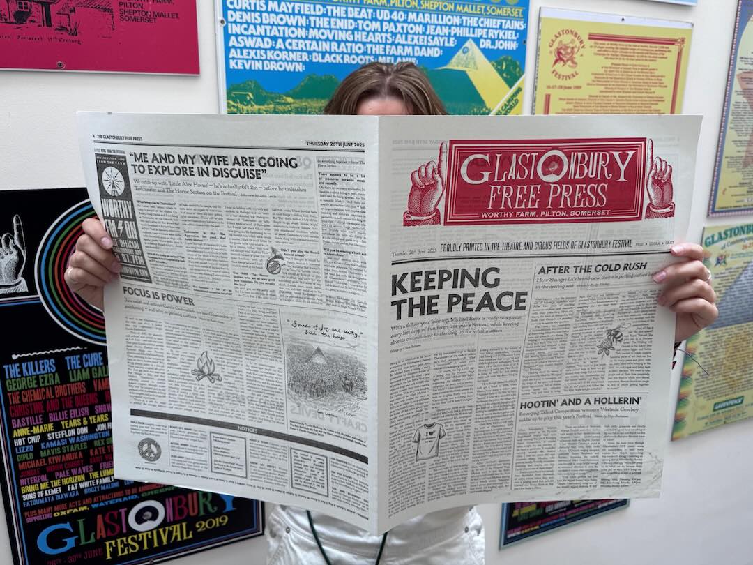 Glastonbury Festival - Download the 2025 Glastonbury Free Press! Glastonbury Festival - Download the 2025 Glastonbury Free Press!
